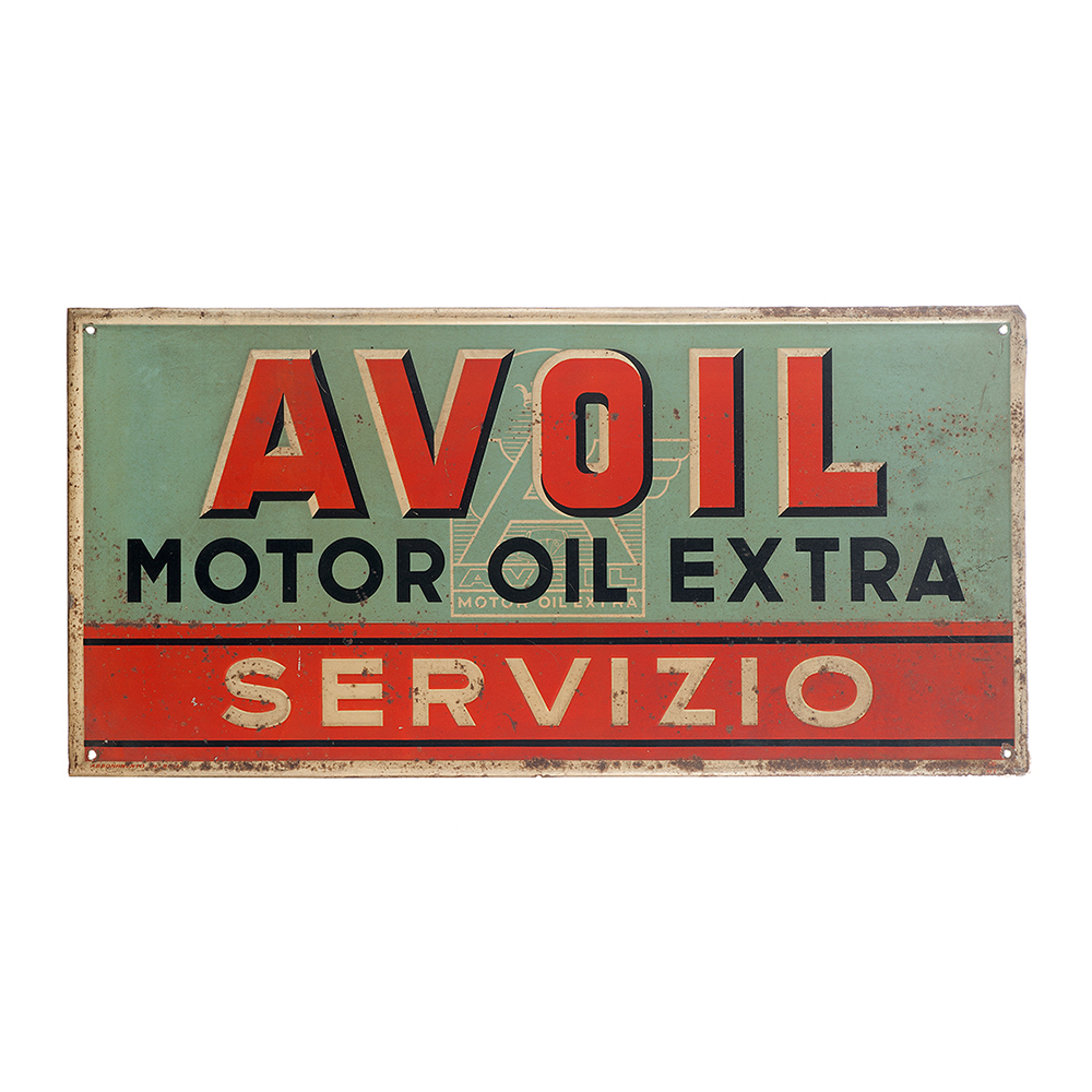 Avoil Motor Oil Extra - Manifesto Piccolo - Fisogni